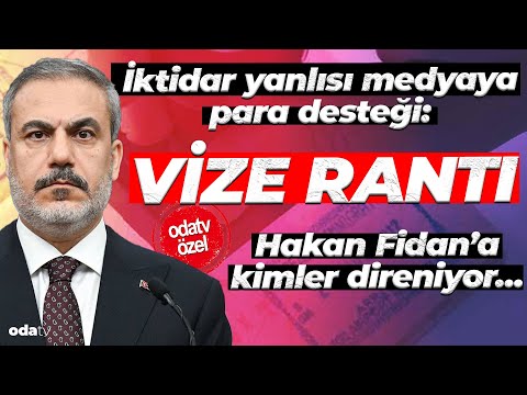 Hakan Fidan’a kimler direniyor... İktidar yanlısı medyaya para desteği: Vize rantı