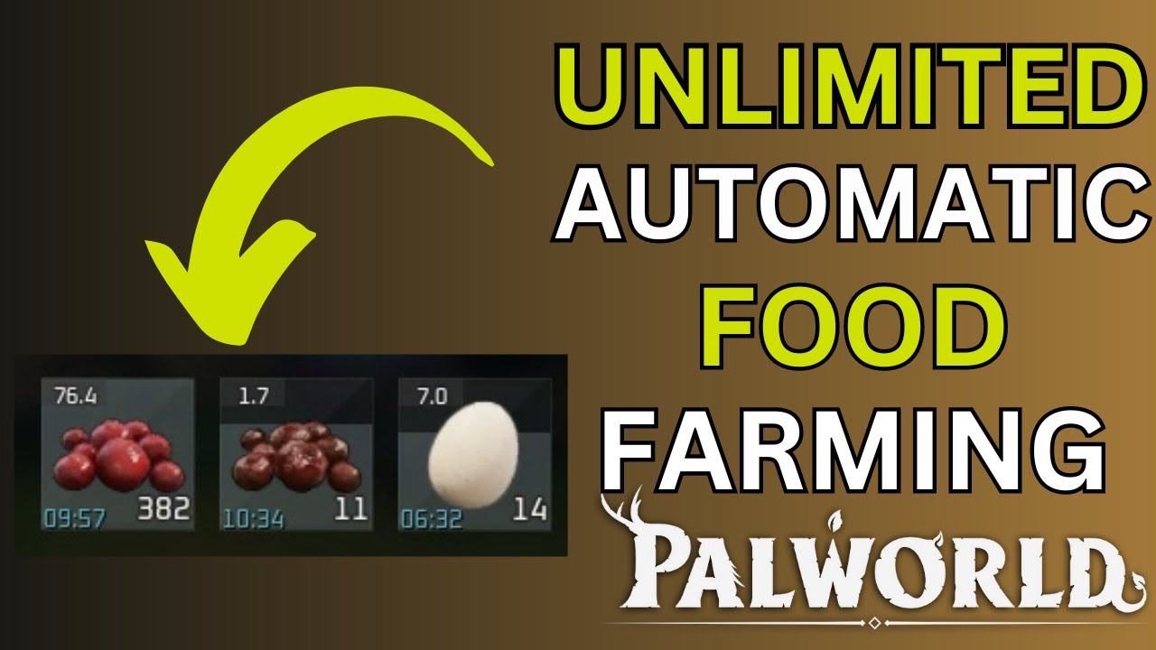 How To Automate Pal feeding | How to Automate Berry Farm | Automatic ...