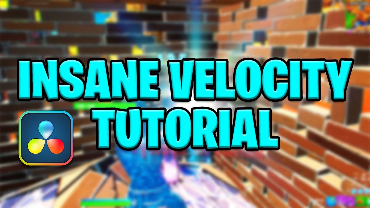 INSANE *Velocity Tutorial* for Fortnite Montages | DaVinci Resolve ...