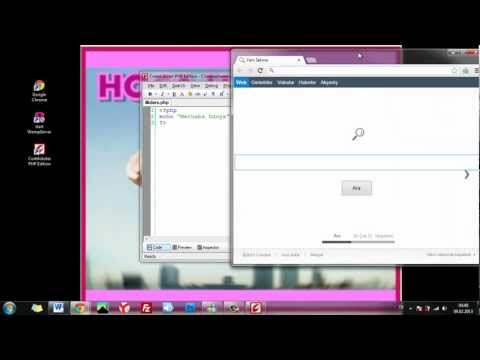 PHP DERSLERİ 1 - PHP'ye Giriş (Şeyma Gürbüz)