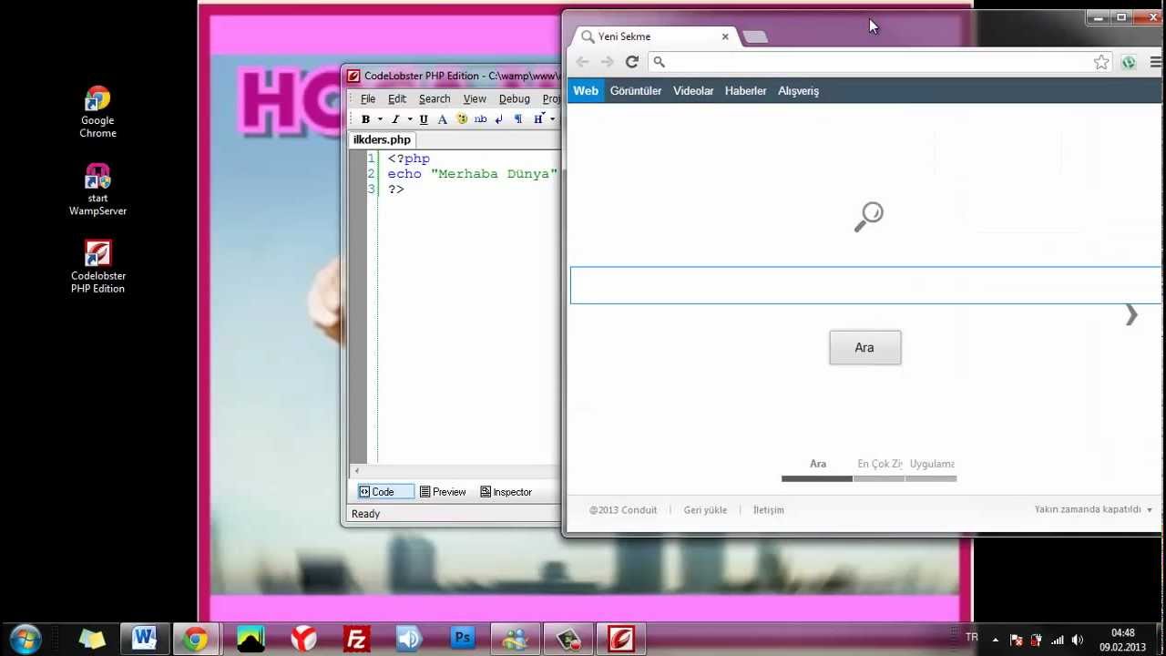 PHP DERSLERİ 1 - PHP'ye Giriş (Şeyma Gürbüz) - YouTube
