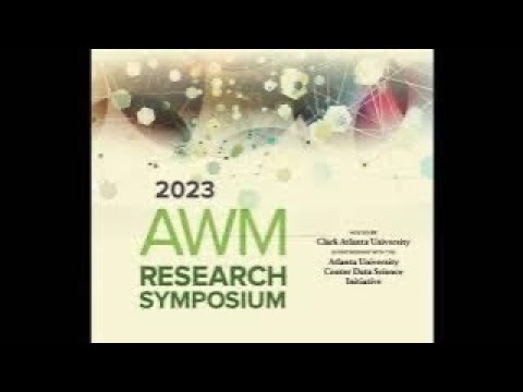 2023 AWM Research Symposium Plenary Lecture - Ulrica Wilson - YouTube