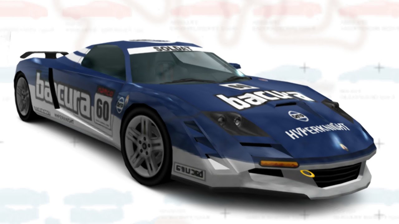 Ridge Racer / Ridge Racer 2 - All Cars - YouTube