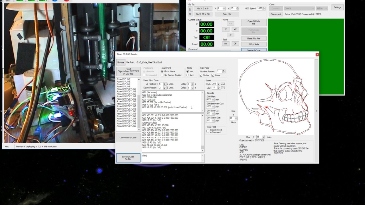 Controlling my Plotter with Software - YouTube