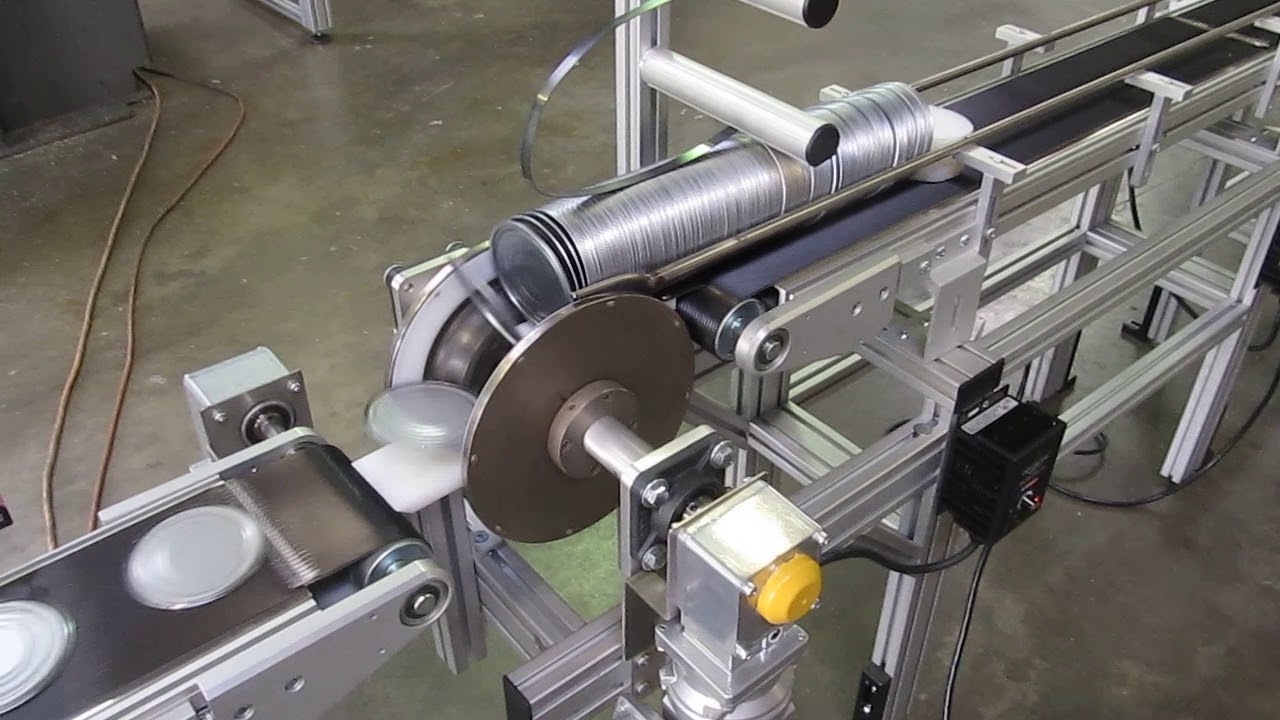 Case Automation destacking & inspection conveyor - YouTube