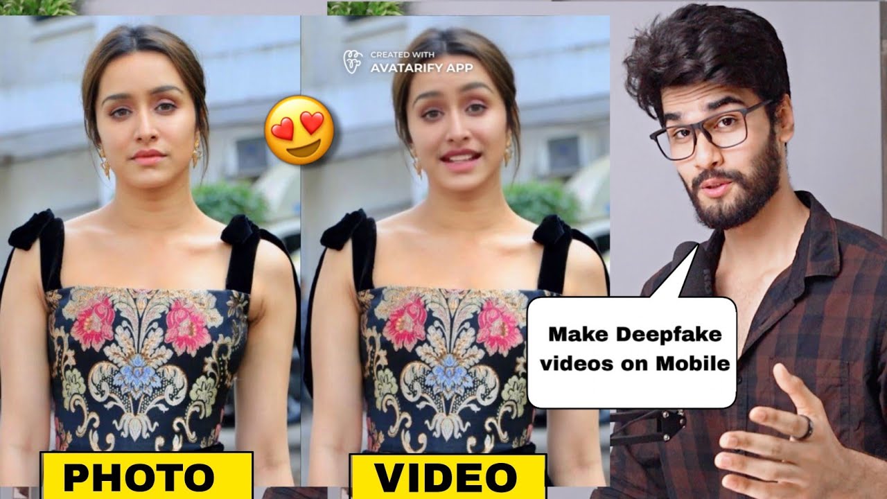 DUMBEST SMARTEST MOBILE APP 😜 | Shraddha Kapoor deepfakes (a.i) - YouTube
