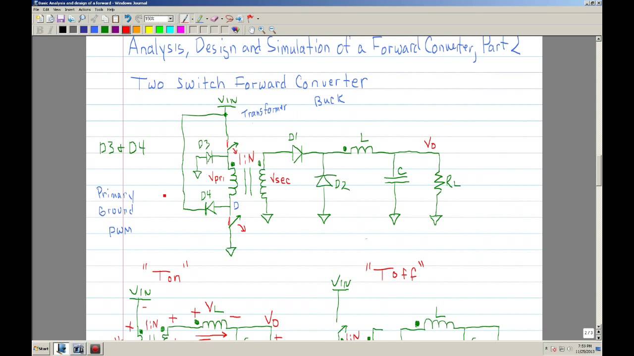 Foward Converter Part 2 - YouTube