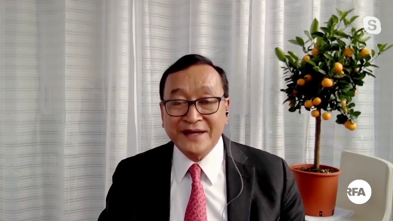 Sam Rainsy gives ideas to Hun Sen on how to help the poor during the ...