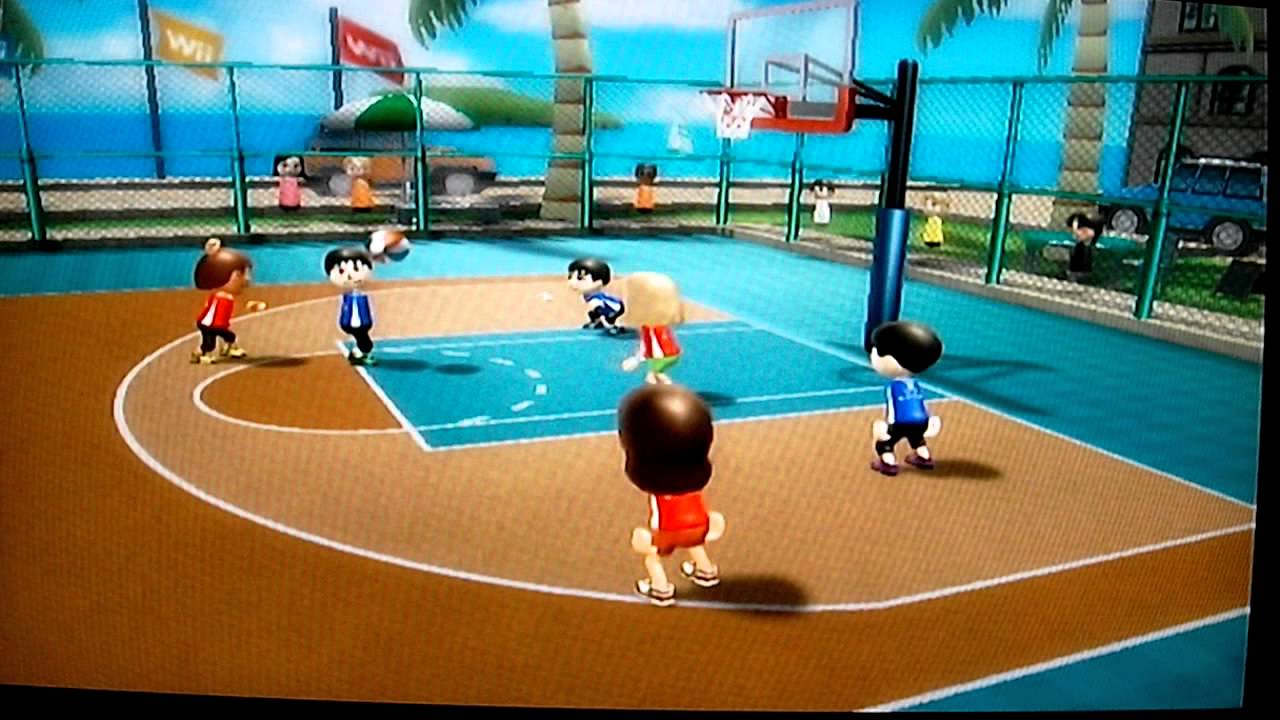 Wii Sports Resort Basketball - YouTube