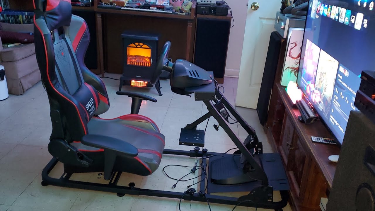 Budget Friendly Sim Racing Kit Putting Together - YouTube