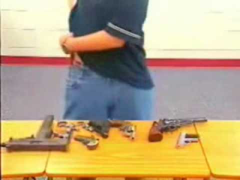kid hiding guns into school - YouTube