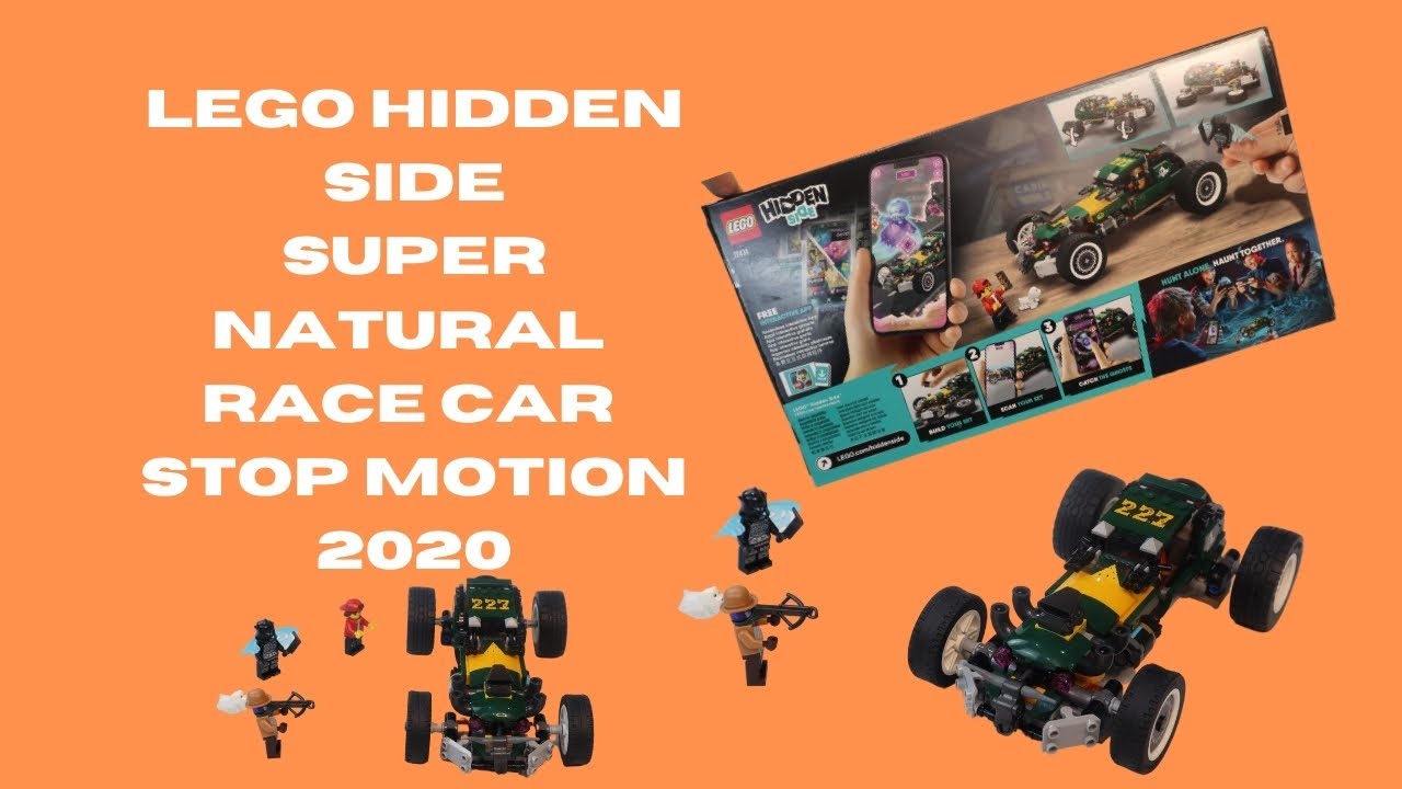 LEGO HIDDEN SIDE SUPER NATURAL RACE CAR STOP MOTION - YouTube