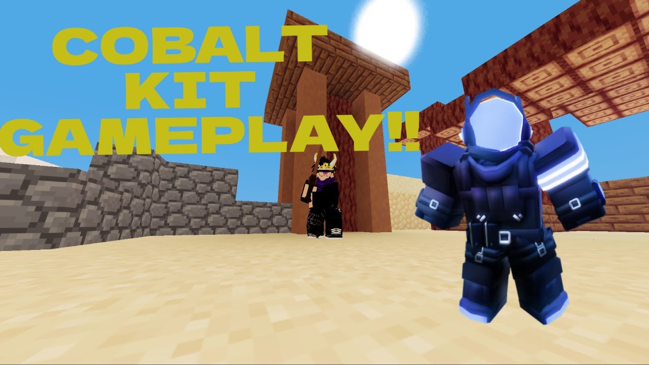 Cobalt Kit Gameplay!! || Roblox BedWars - YouTube