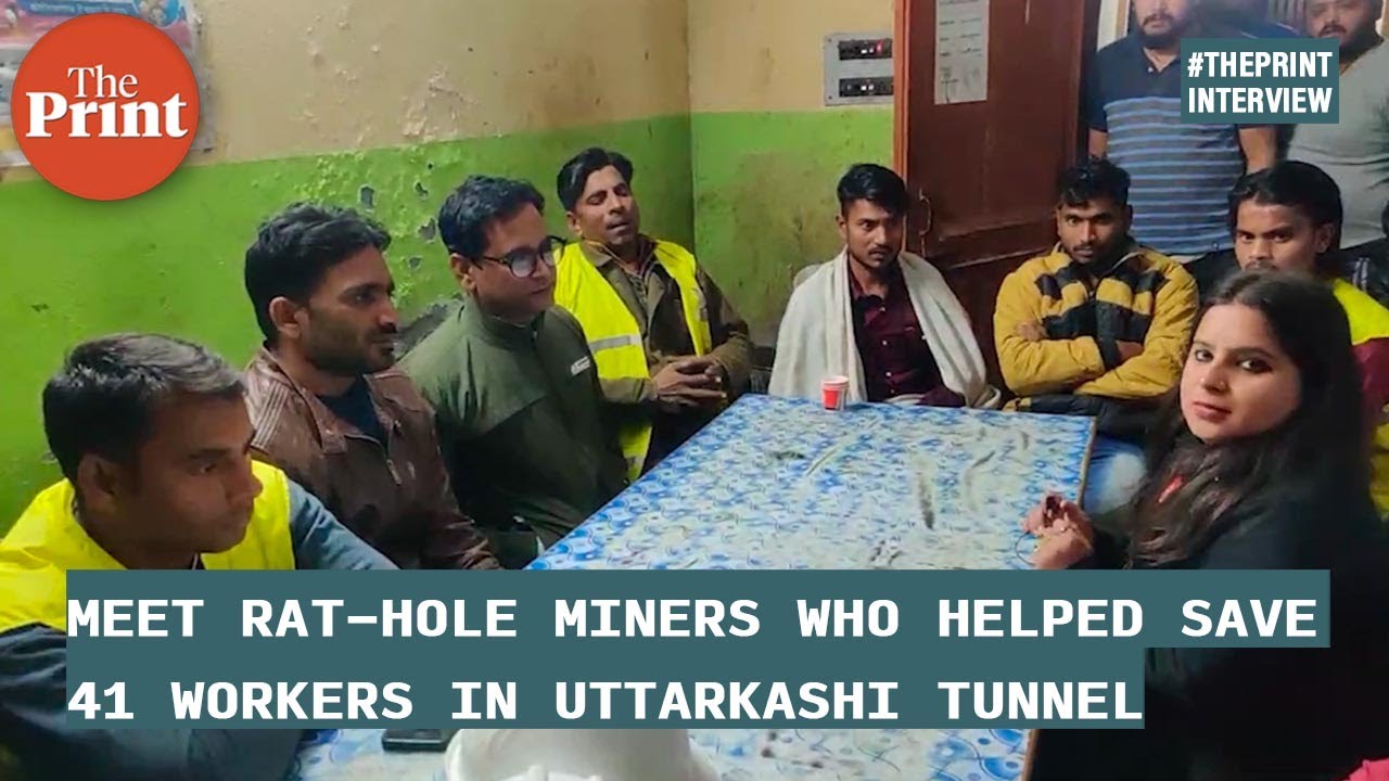 Meet the rat-hole miners who helped save 41 workers trapped in ...