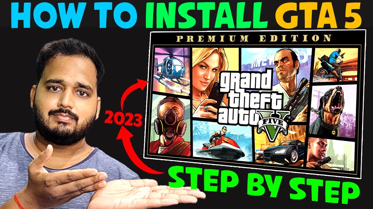 GTA 5 Install On Pc/Laptop | How To Install GTA V Premium Edition In ...