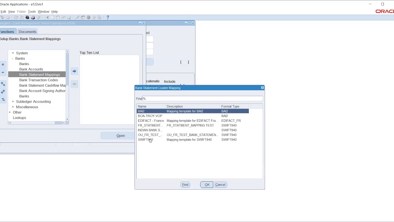 Oracle R12 Financials - Cash management R12 - YouTube