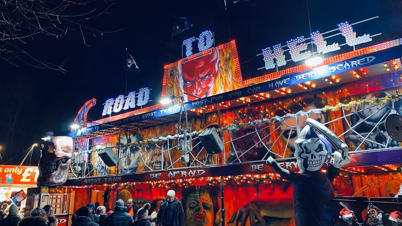 Road to Hell Ghost Train - On Ride POV - YouTube