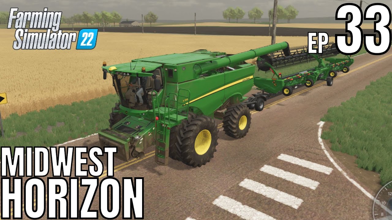 | FARMING SIMULATOR 22 | FS 22 | midwest horizon ep 33 timelapse - YouTube