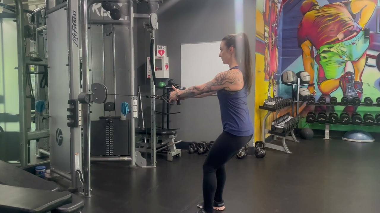 Standing Cable Row - YouTube