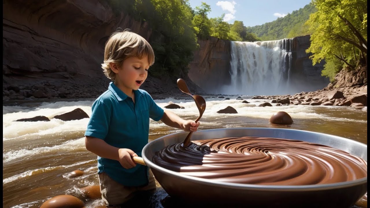 The Chocolate River and the Cookie Boat | Fun Nursery Rhyme for Kids ...