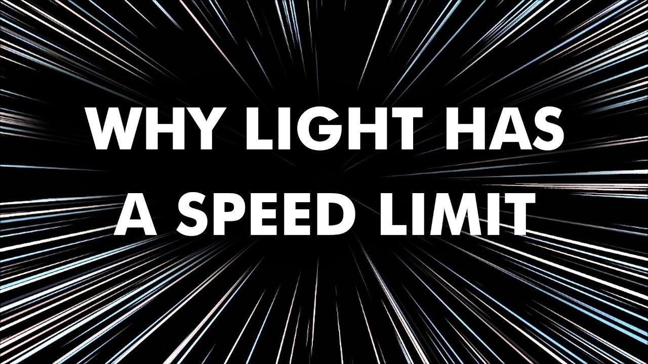 Why light has a speed limit - YouTube