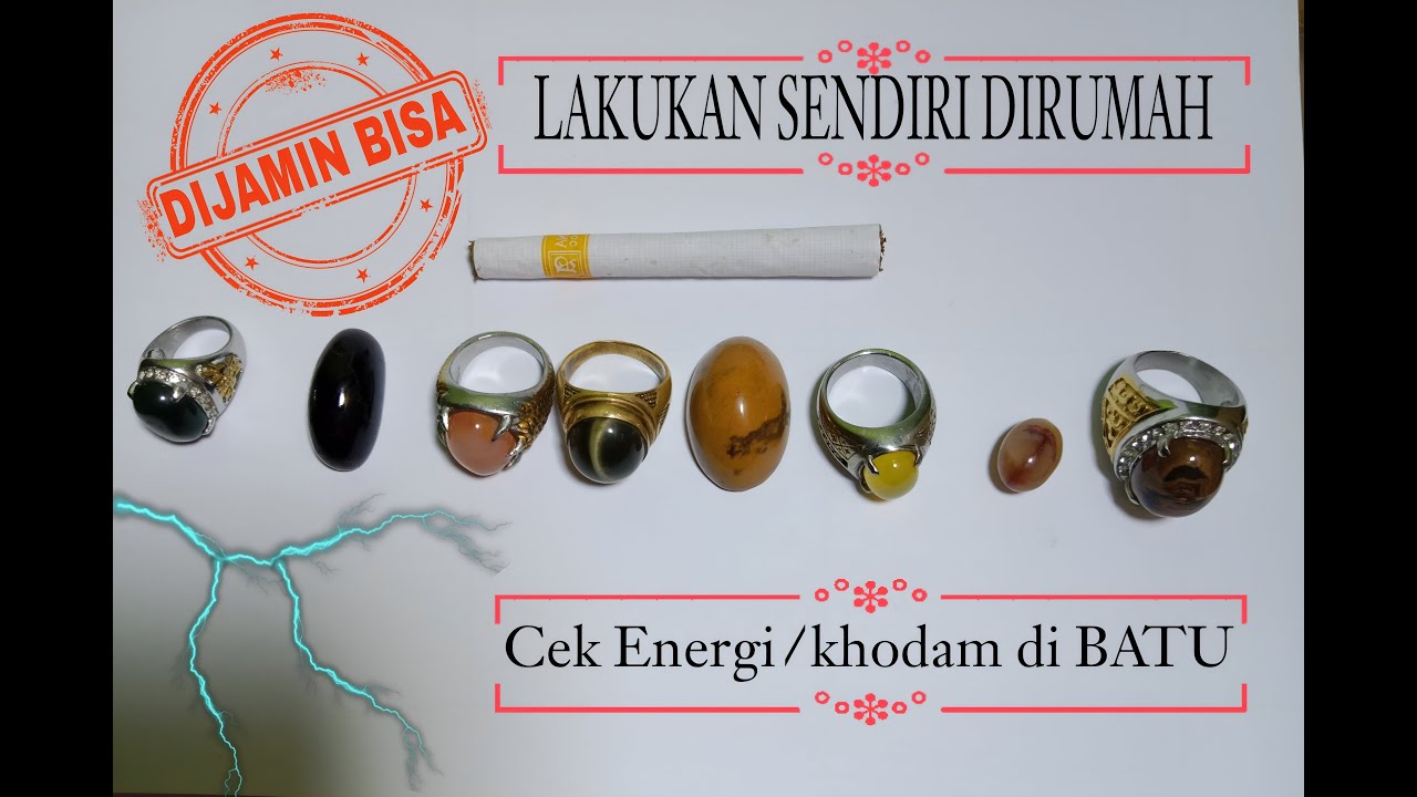 Dijamin Bisa Sendiri.Cek energi mustika pake rokok - YouTube