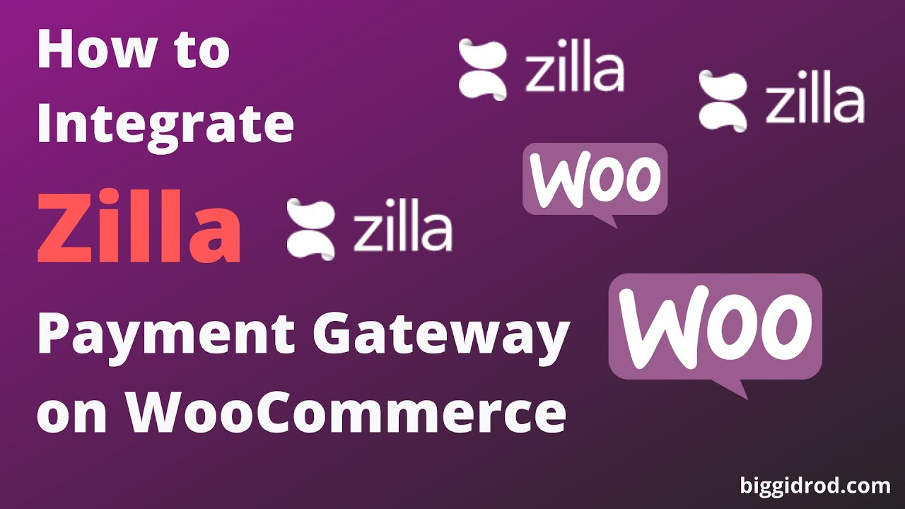 Zilla Payment Gateway for Woocommerce - YouTube