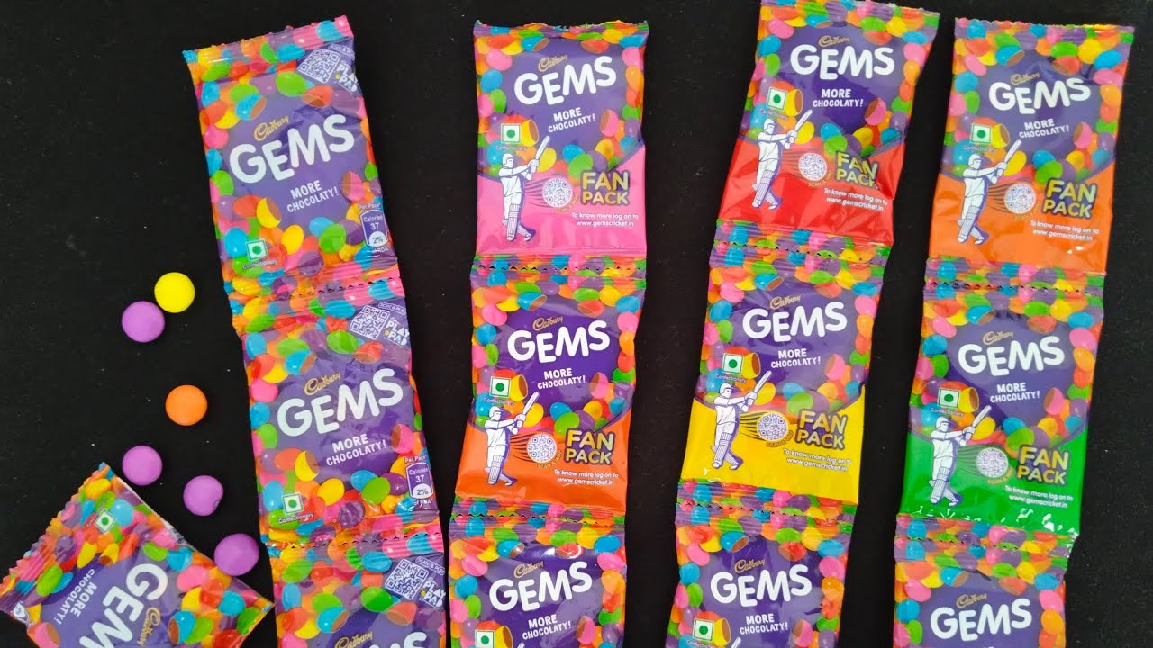 Gems, chocolate, colourful Chocolate, gems opening video,#kinderjoy#Coo ...