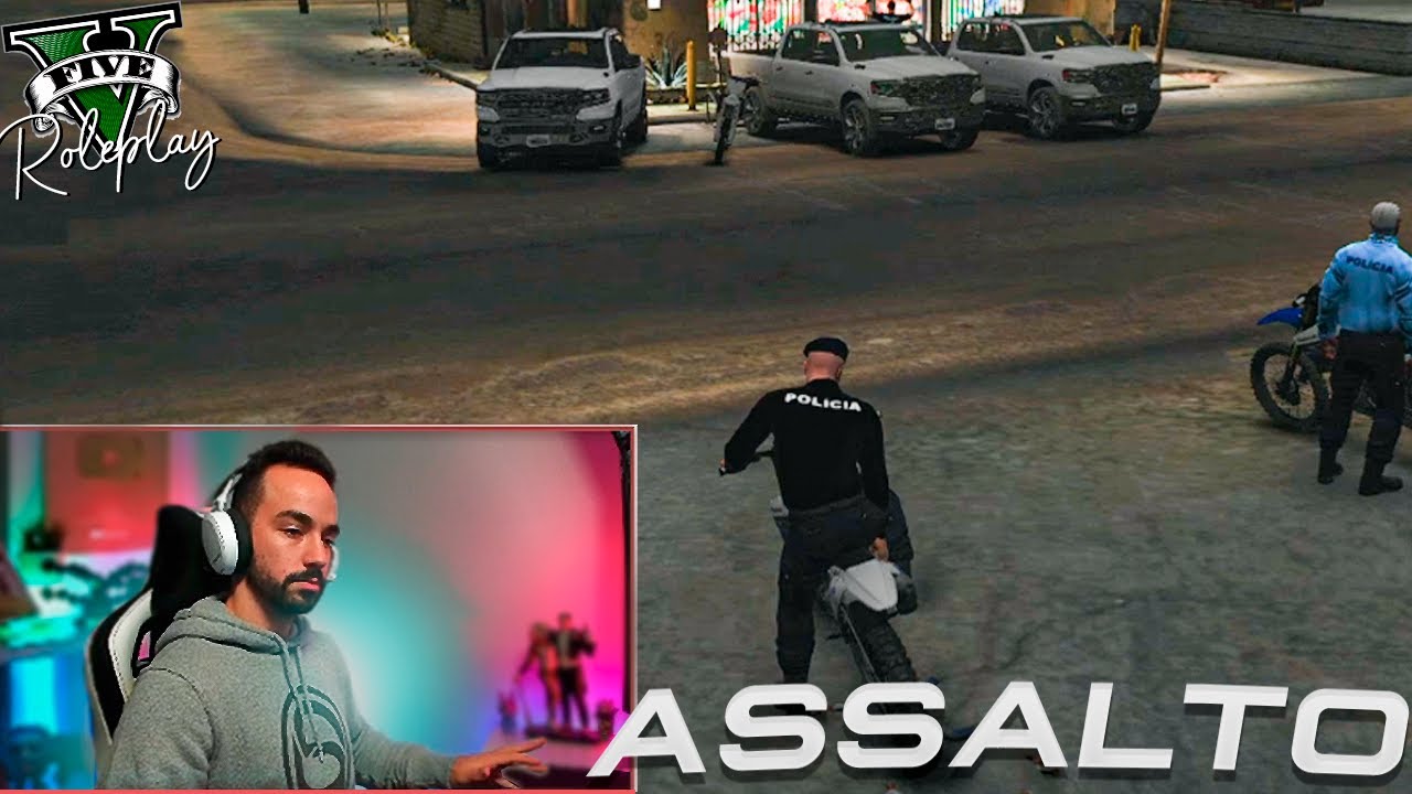 UM ASSALTO DIFÍCIL PARA A PSP ... | GTA V RP - YouTube
