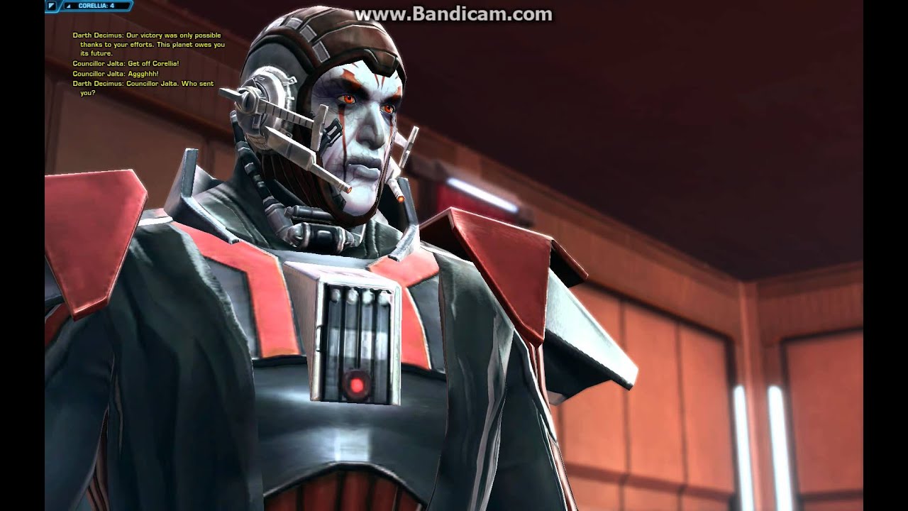 Swtor - Sith Inkwizytor - Glory of the Empire - Corellia - YouTube