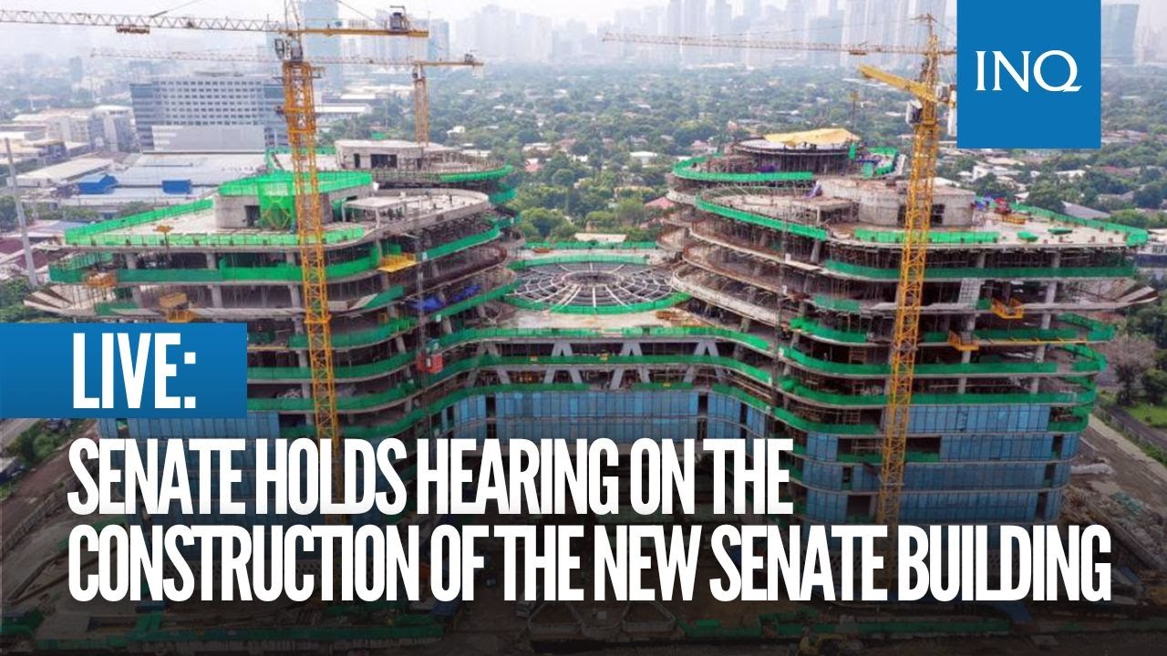 LIVE: Senate holds hearing on the construction of the new Senate ...