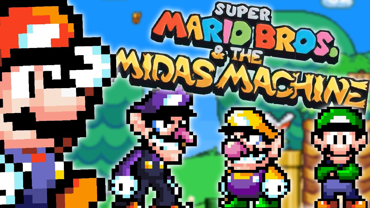 BEST MARIO FAN GAME EVER | SMB and the Midas Machine - YouTube