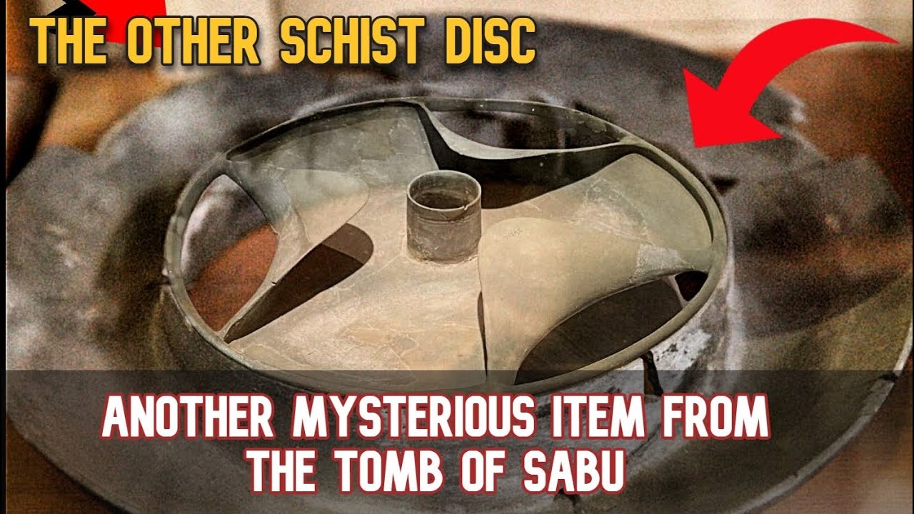 The second Schist Disc they don’t discuss. It was also found in the ...