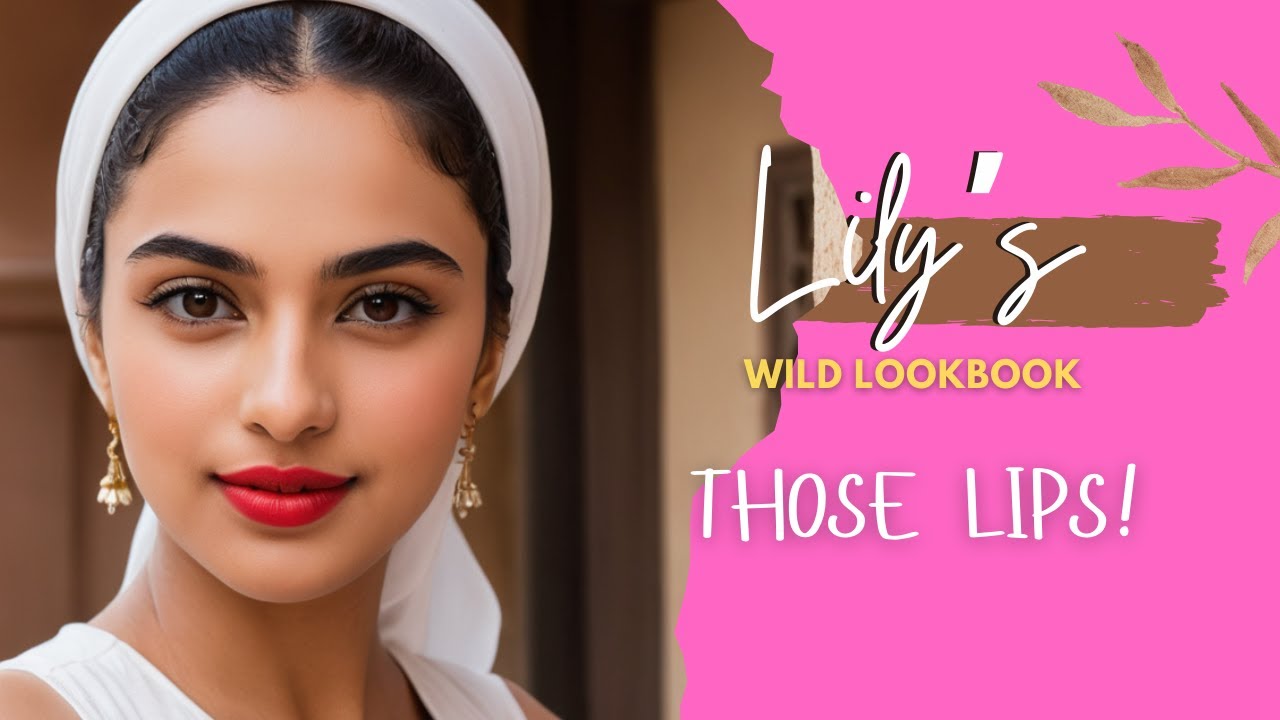 LIPS THAT SHINE, OH SO DIVINE! | LILY'S WILD AI LOOKBOOK - YouTube