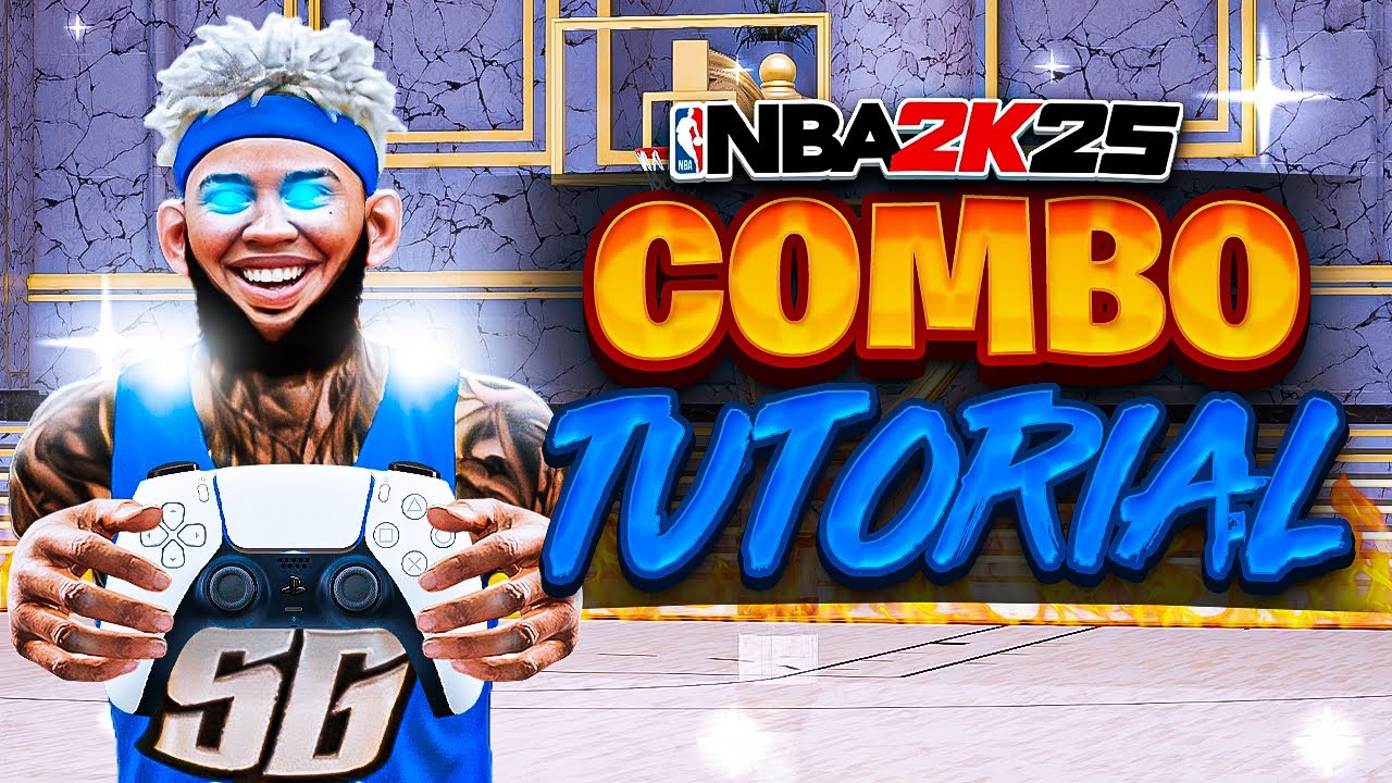 #1 COMP COMBO DRIBBLE TUTORIAL w/HANDCAM in NBA 2K25! FASTEST DRIBBLE ...