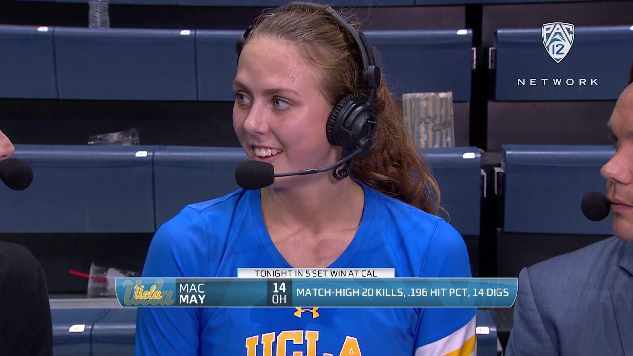 Mac May Interview Post-Match at Cal - YouTube