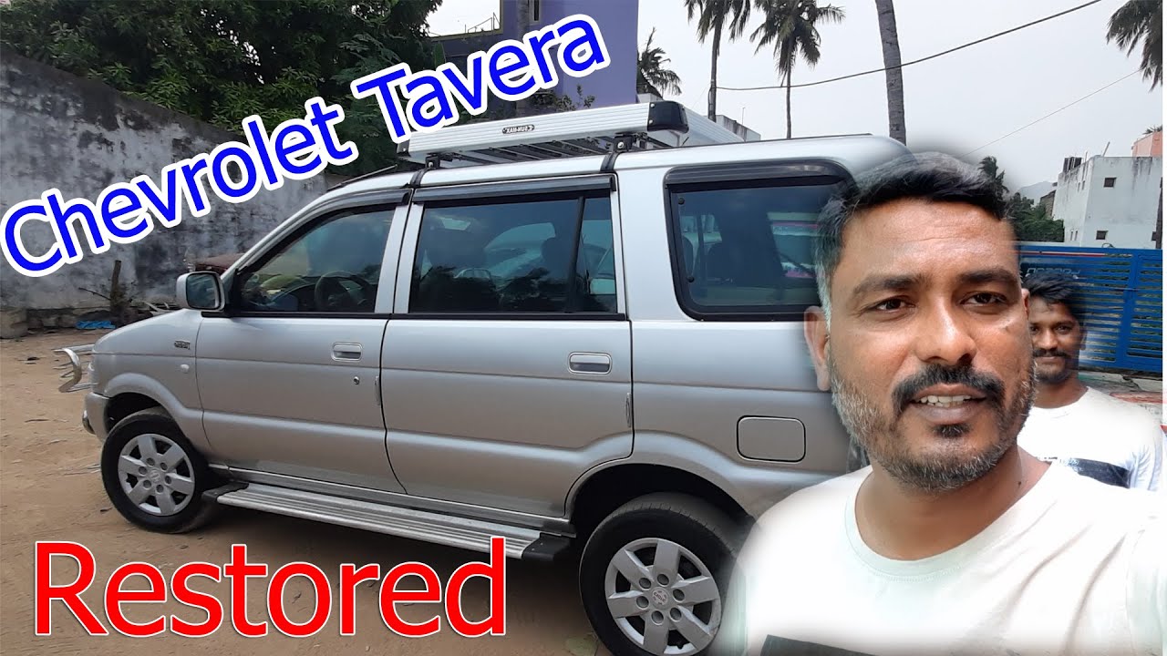 Chevrolet Tavera | Car restoration video | Tavera restored | Tavera ...
