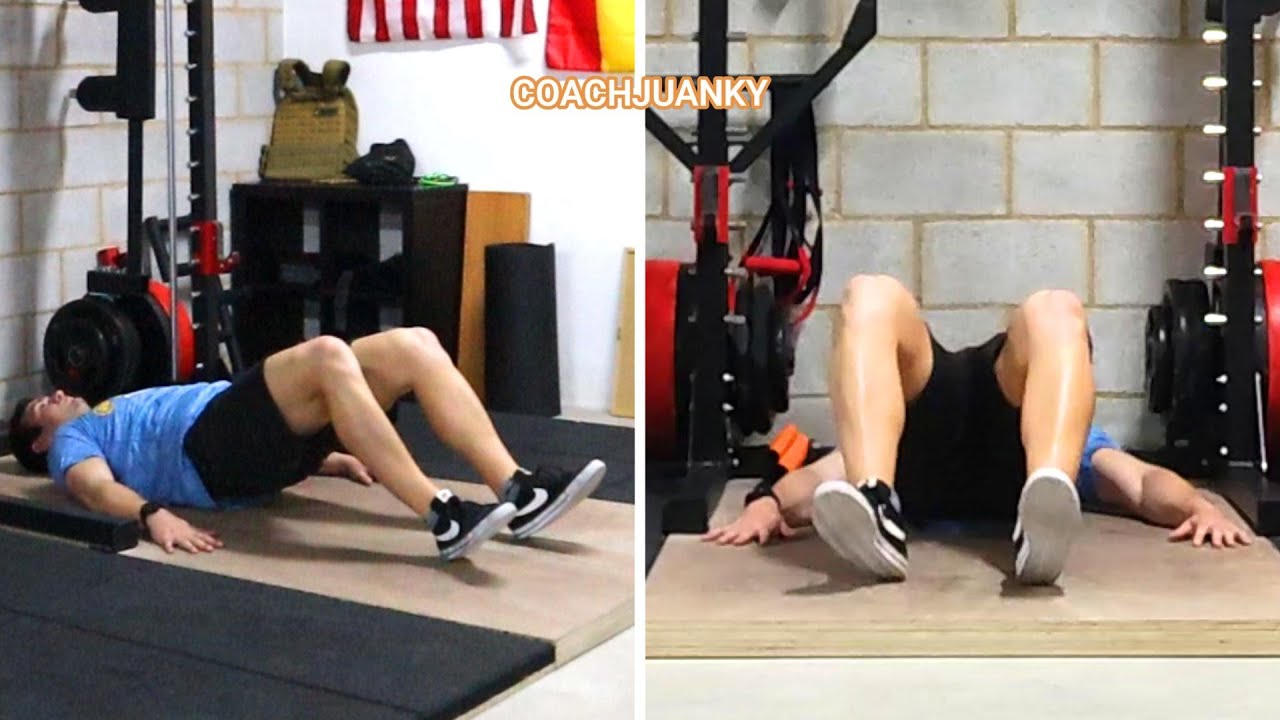 HAMSTRING BRIDGE WALKOUT / PUENTE DE ISQUIOS CON DESPLAZAMIENTO DE PIES - YouTube