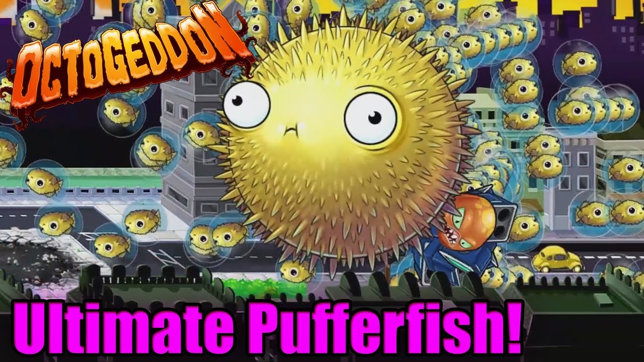 ULTIMATE PUFFERFISH MOD | OCTOGEDDON MODS | Giant Pufferfish That ...