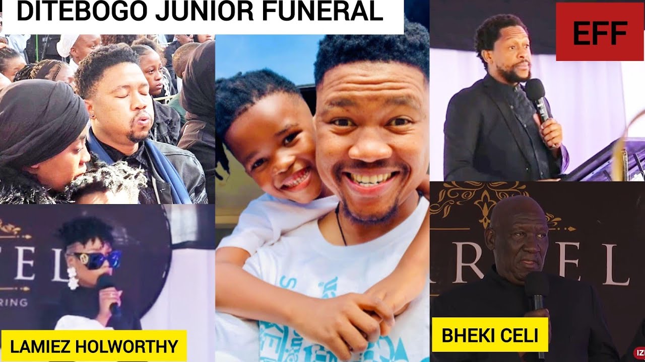 Ditebogo Phalane Junior Funeral Service | Bheki Cele | Lamiez holworthy ...