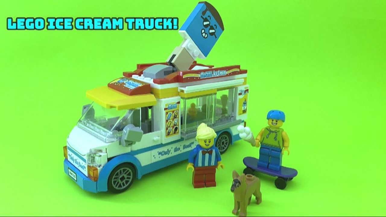 LEGO City Ice Cream Truck Speed Build & Quick Review! Set 60253 - YouTube