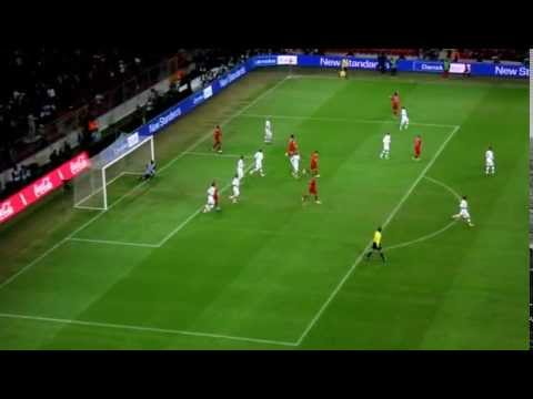500. Maç Arda Turan Frikik.