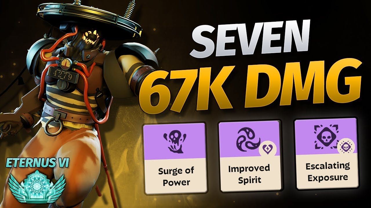 Seven: HYBRID DAMAGE Build, Eternus Ranked Deadlock Replay - YouTube