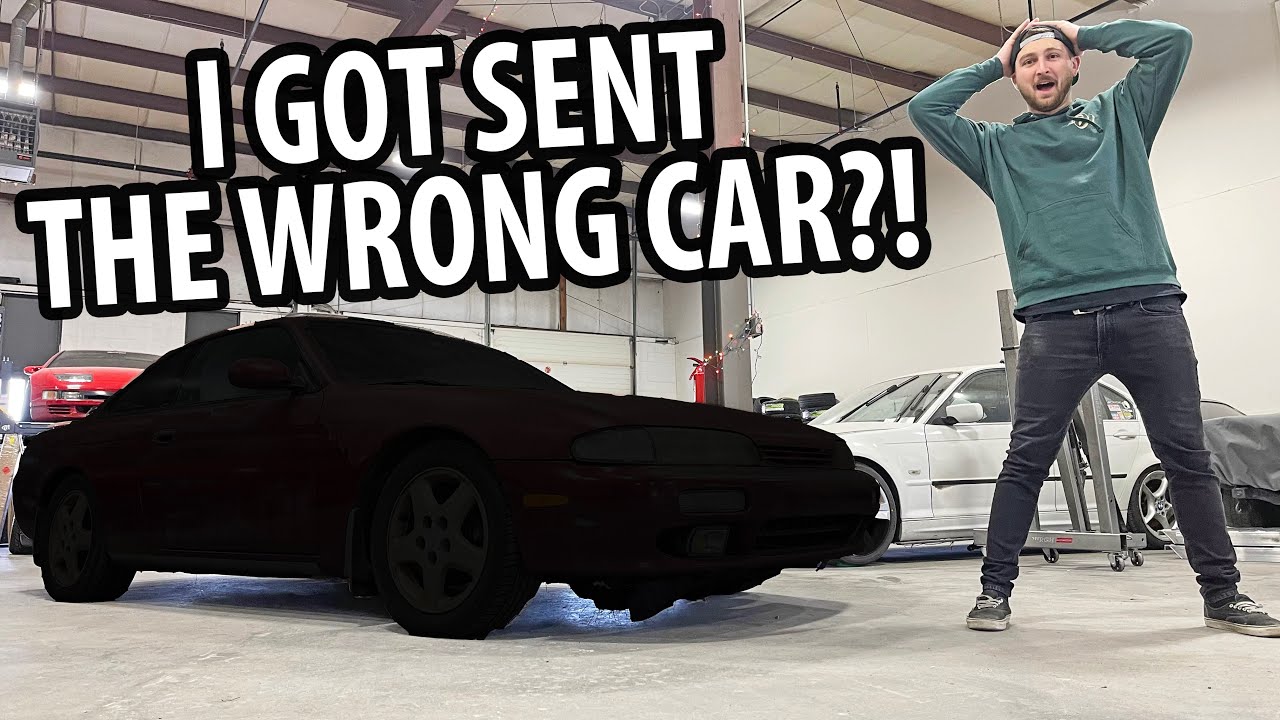 MY FLORIDA FIND S14 240SX FINALLY SHOWS UP!! - YouTube