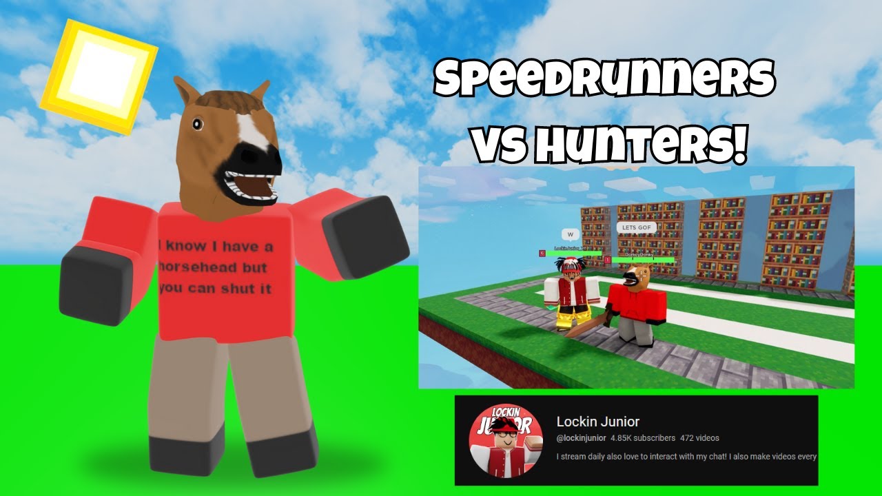 Speedrunners Vs Hunter with @lockinjunior - YouTube