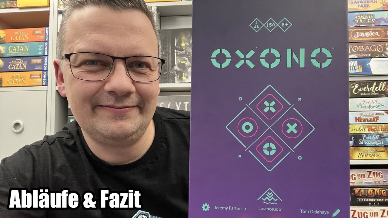 Oxono (Cosmoludo) schon wieder ein abstraktes Spiel für 2 - ab 8 Jahren ...
