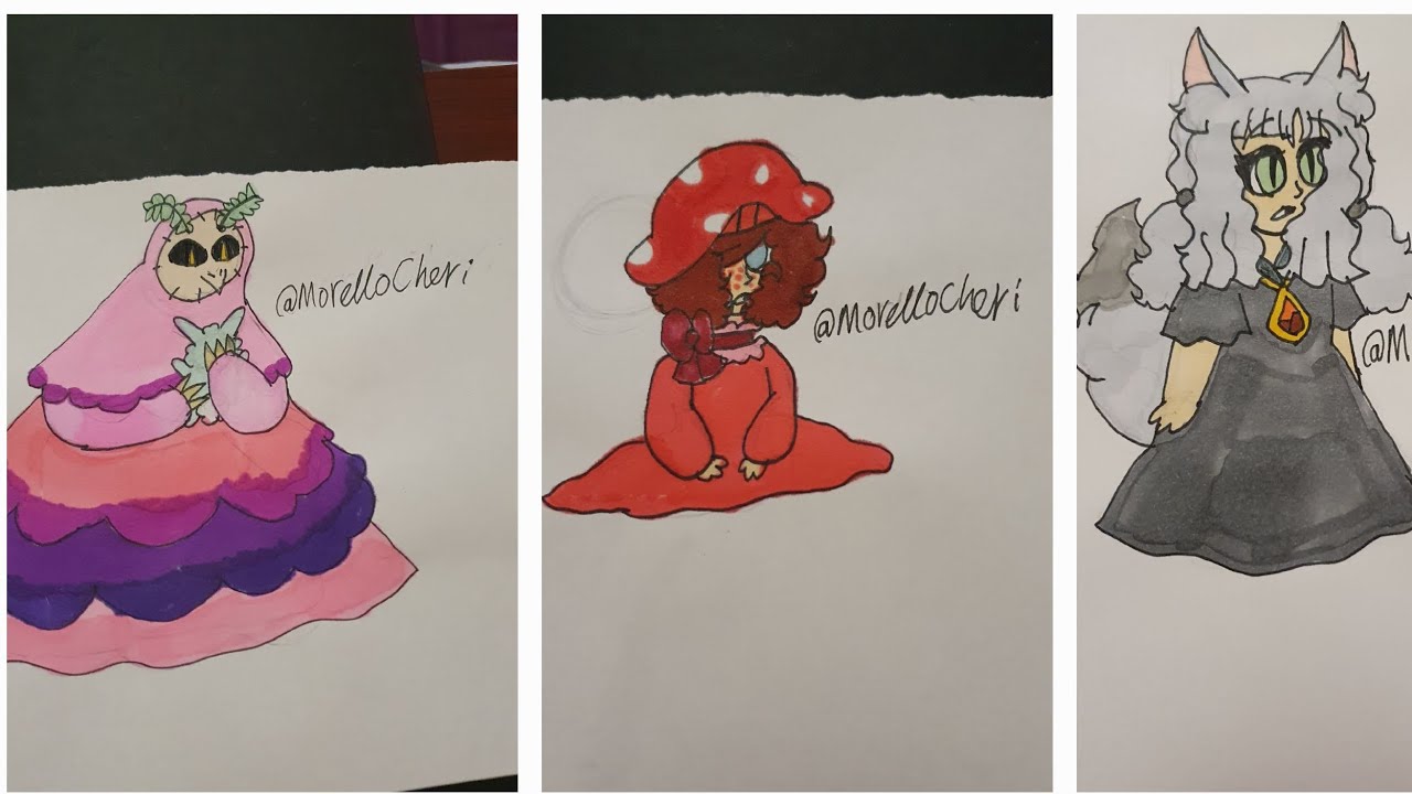 My art tiktoks + silly oc stuff - YouTube