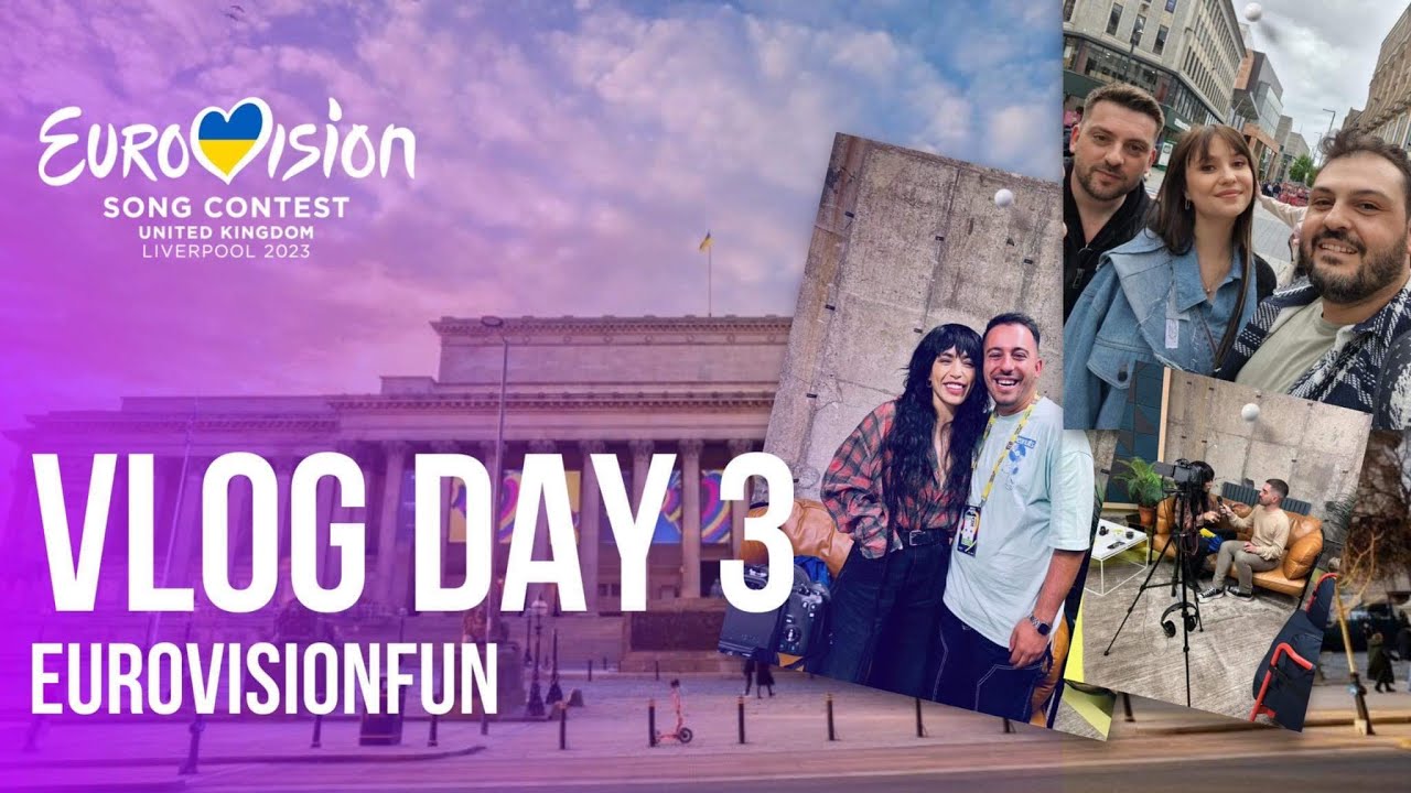 Eurovision 2023 Vlog Day 3: The Eurovisionfun Experience Just Begun ...