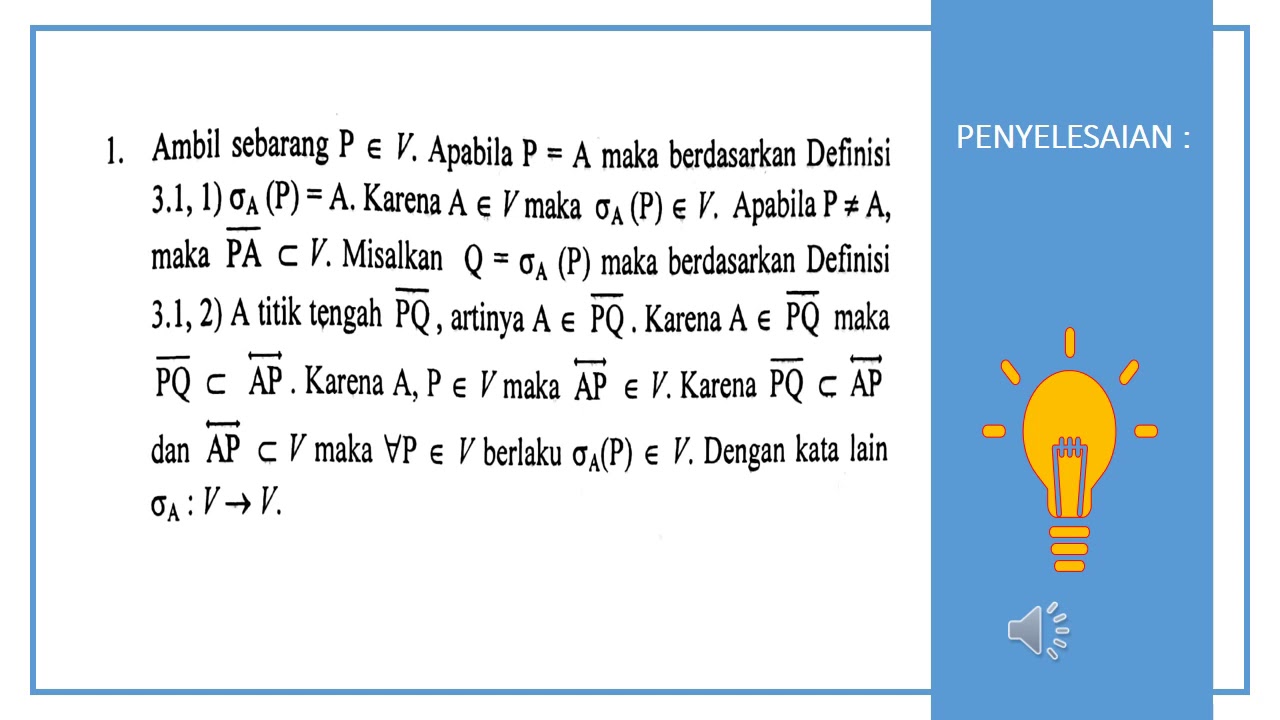 Setengah Putaran , Geometri Transformasi - YouTube