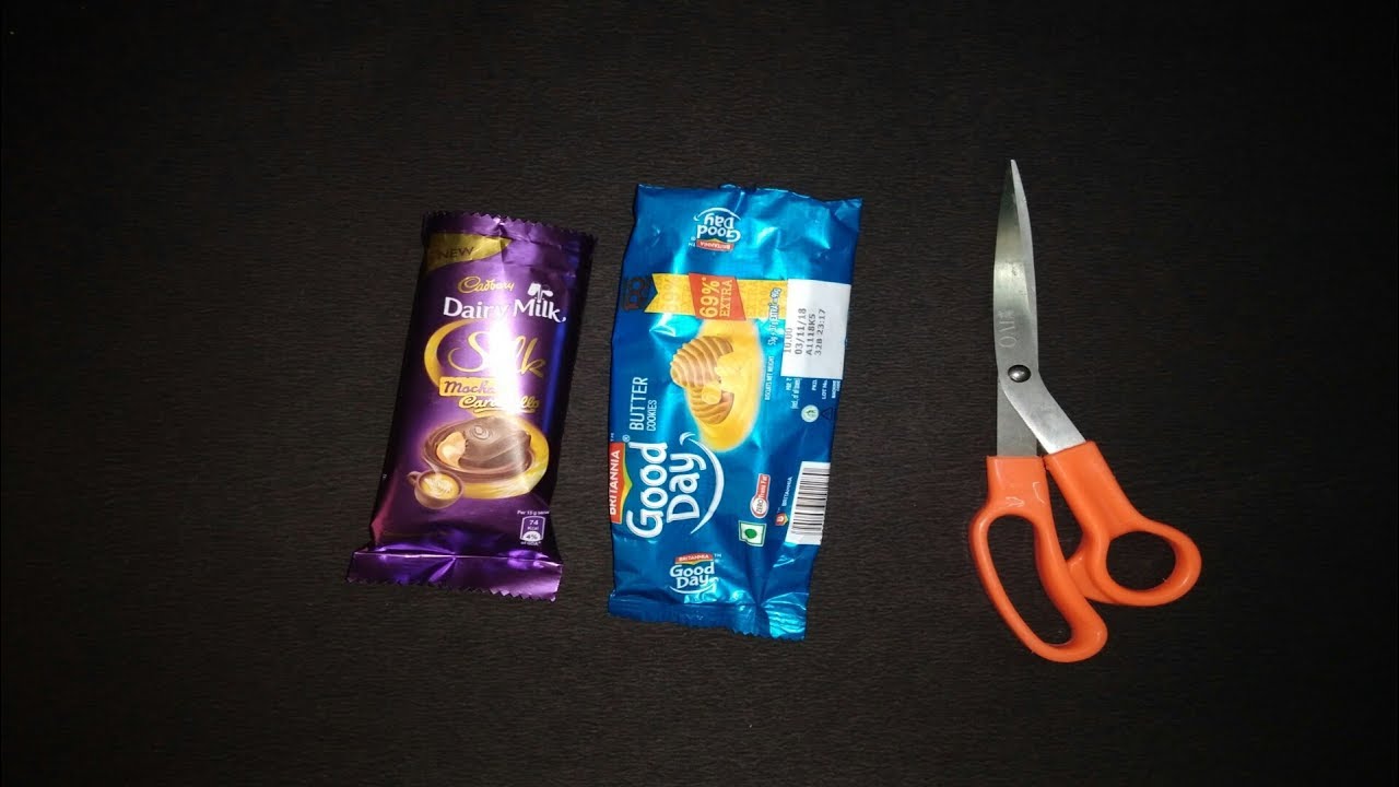 DIY Best out of waste chocolate wrappers for home decoration | Chinx ...